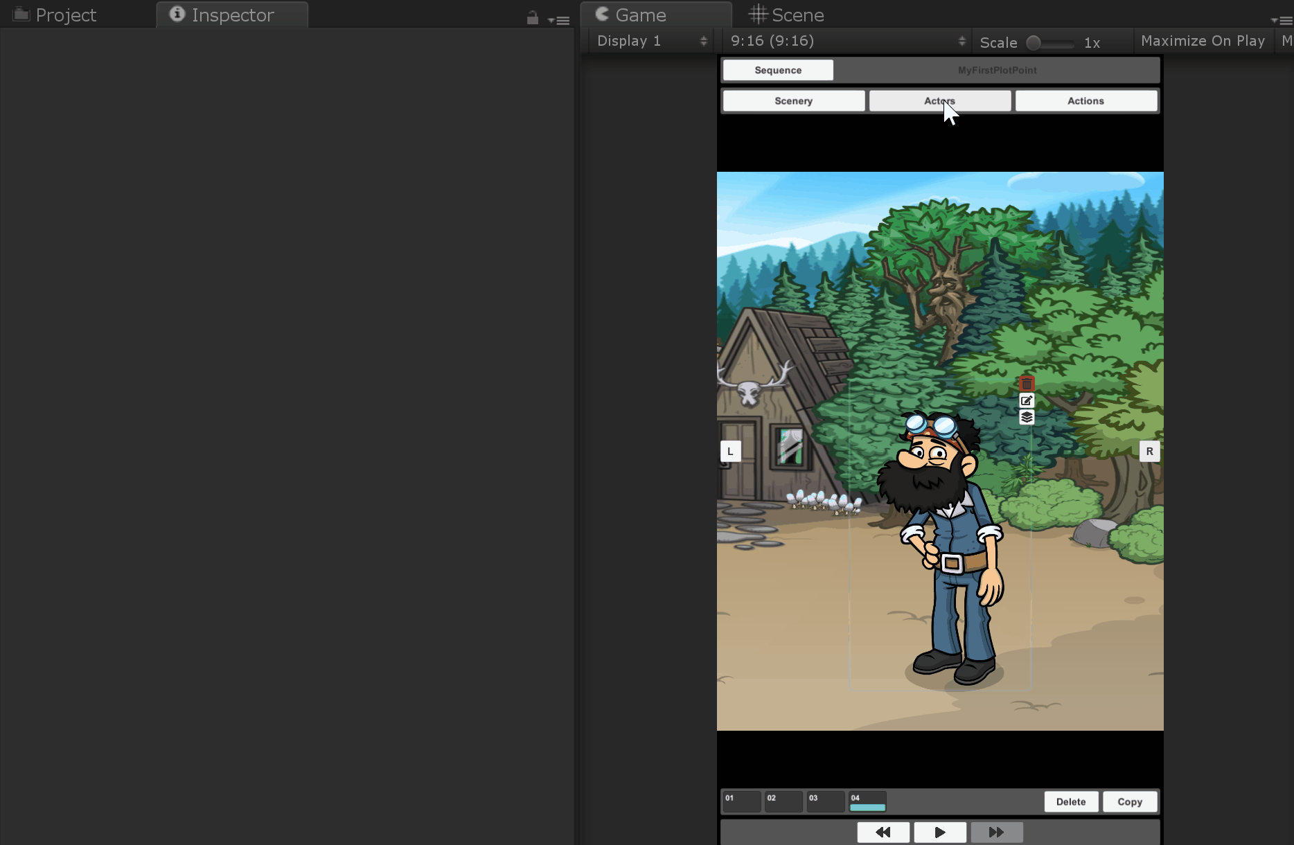 Your First Plot Point | IdleKit Documentation