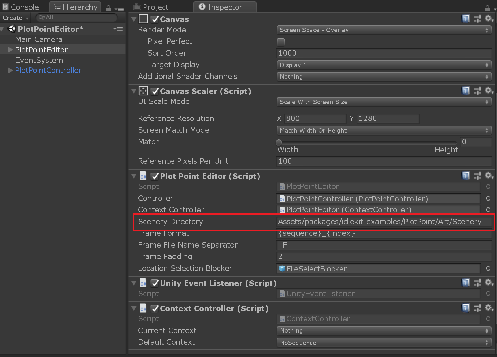 Your First Plot Point | IdleKit Documentation