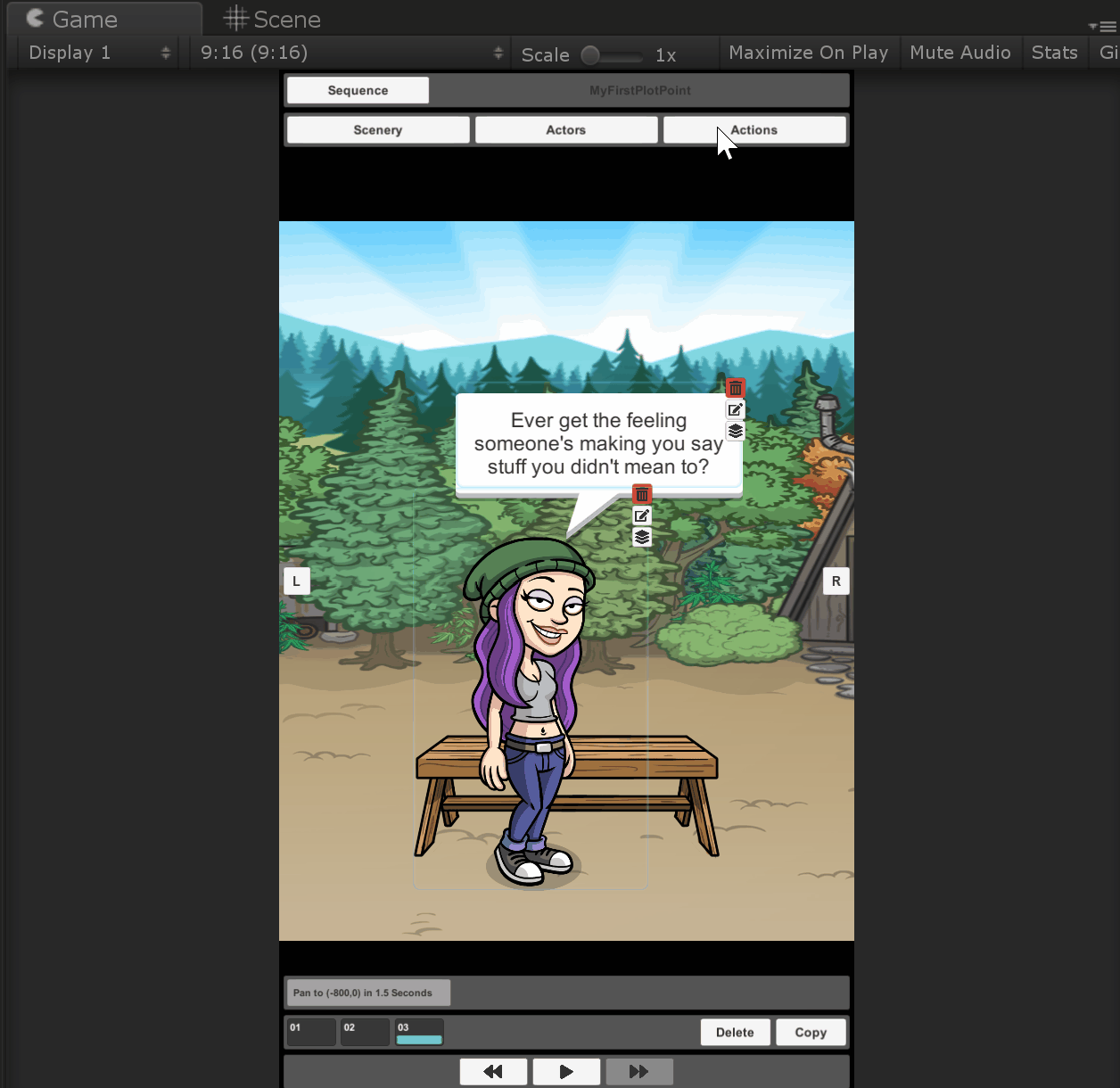 Your First Plot Point | IdleKit Documentation